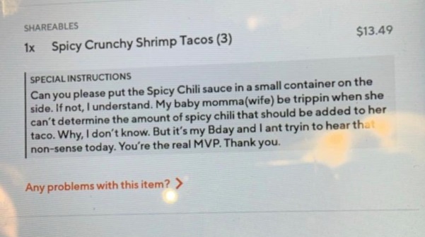 Food delivery notes: 8 of the strange, funny and downright crazy ...