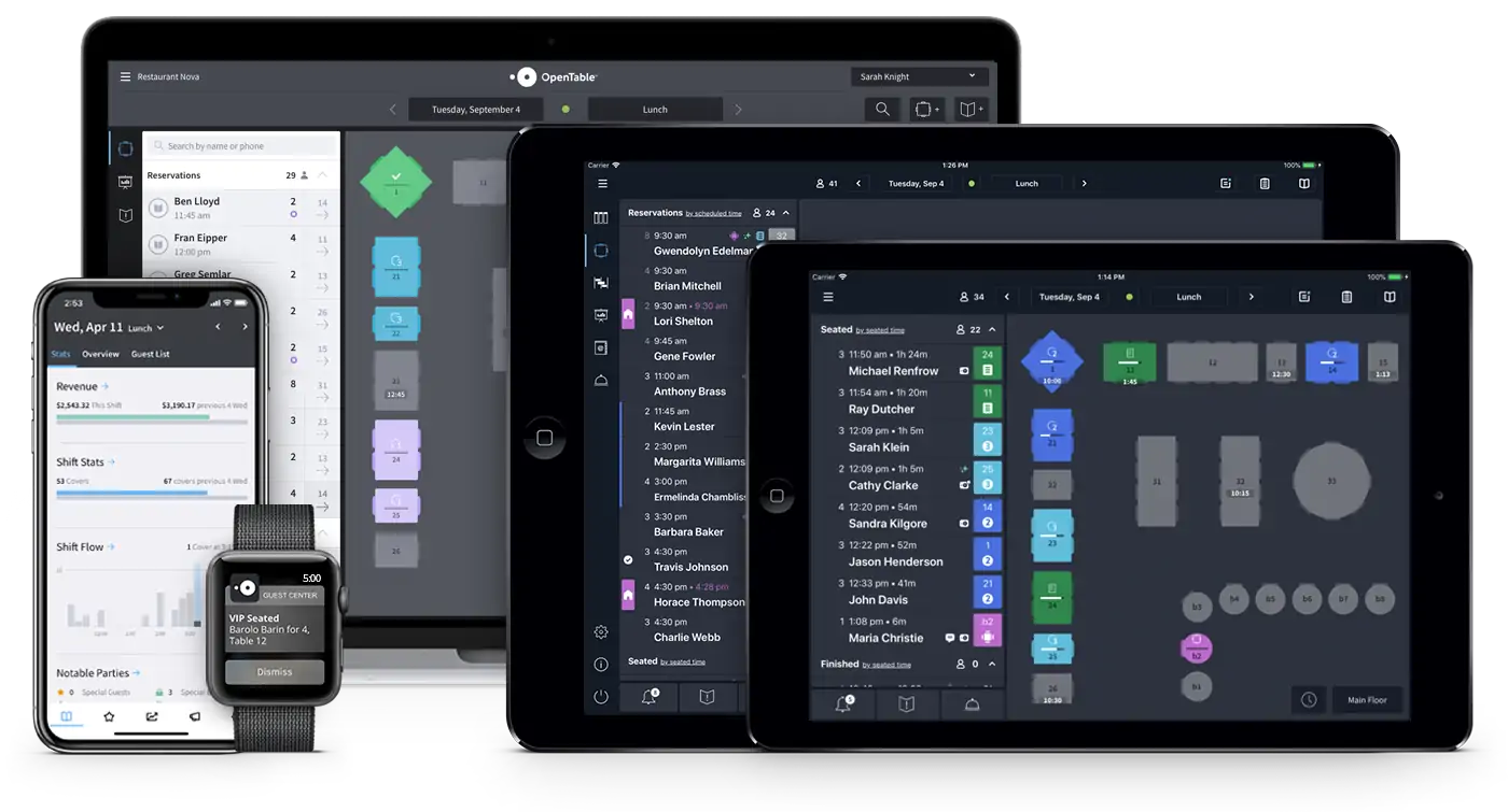 Affordable Restaurant Reservation System | OpenTable for Restaurants