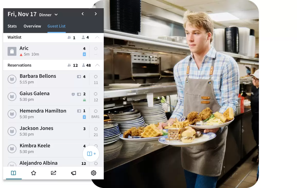 Restaurant Reservation Management & Booking Software | OpenTable