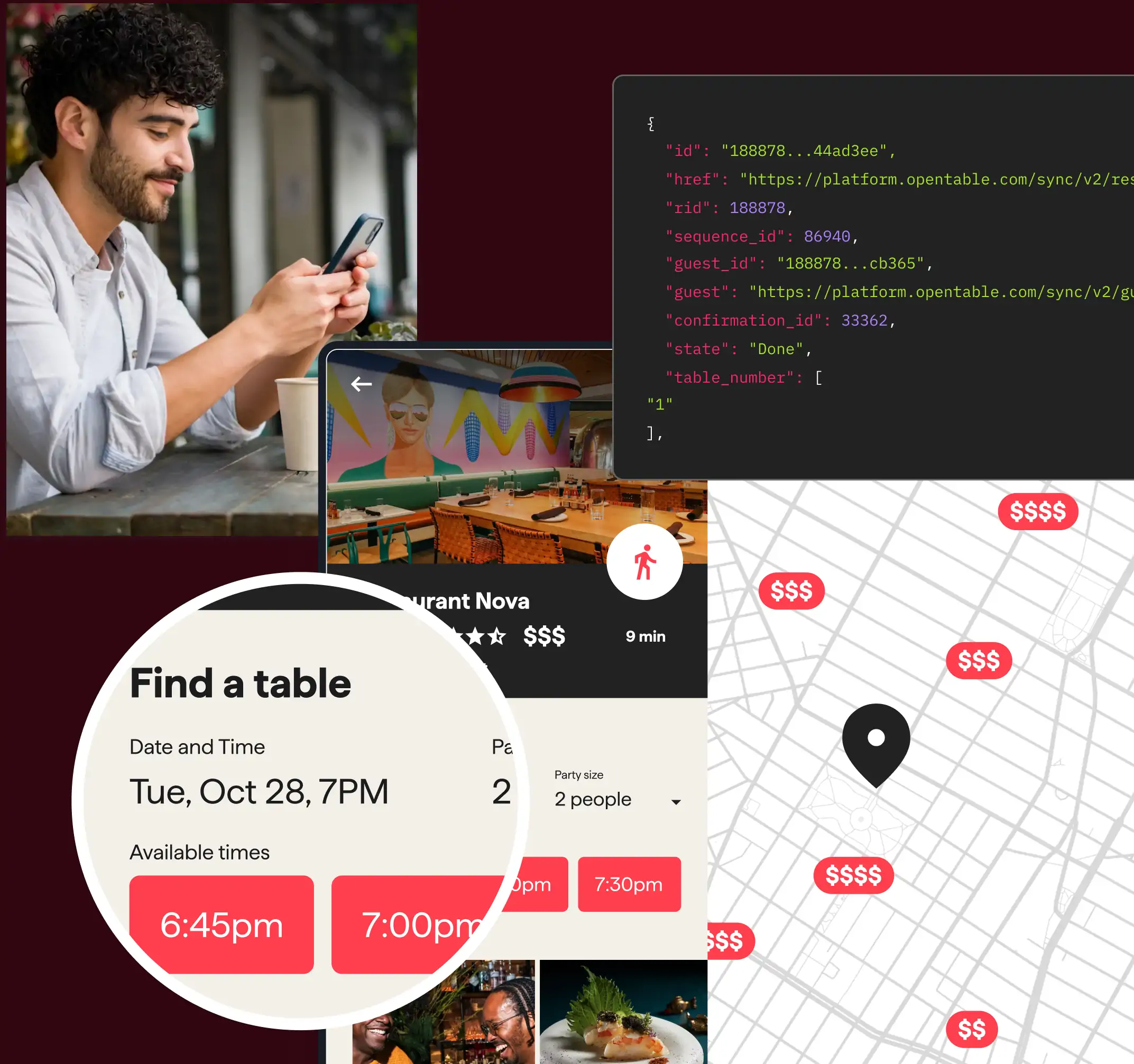 Seamlessly integrate your tech stack with OpenTable APIs