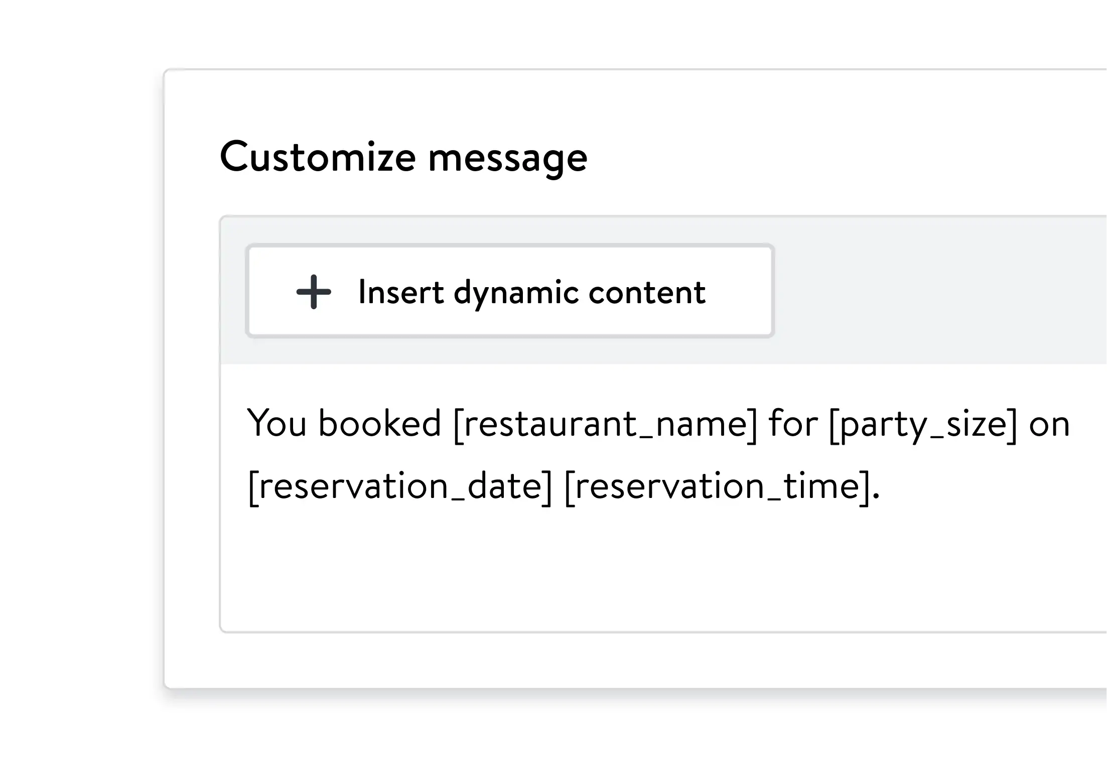 Restaurant SMS Messaging | OpenTable