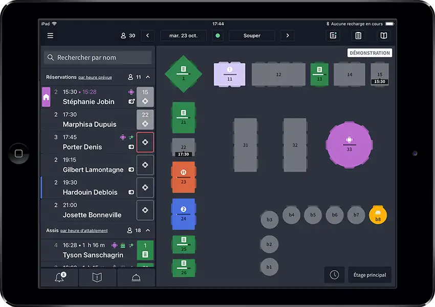 Plateforme GuestCenter | OpenTable pour les Restaurants