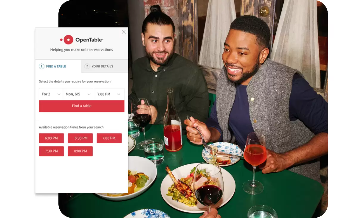 Restaurant Reservation Management System | OpenTable