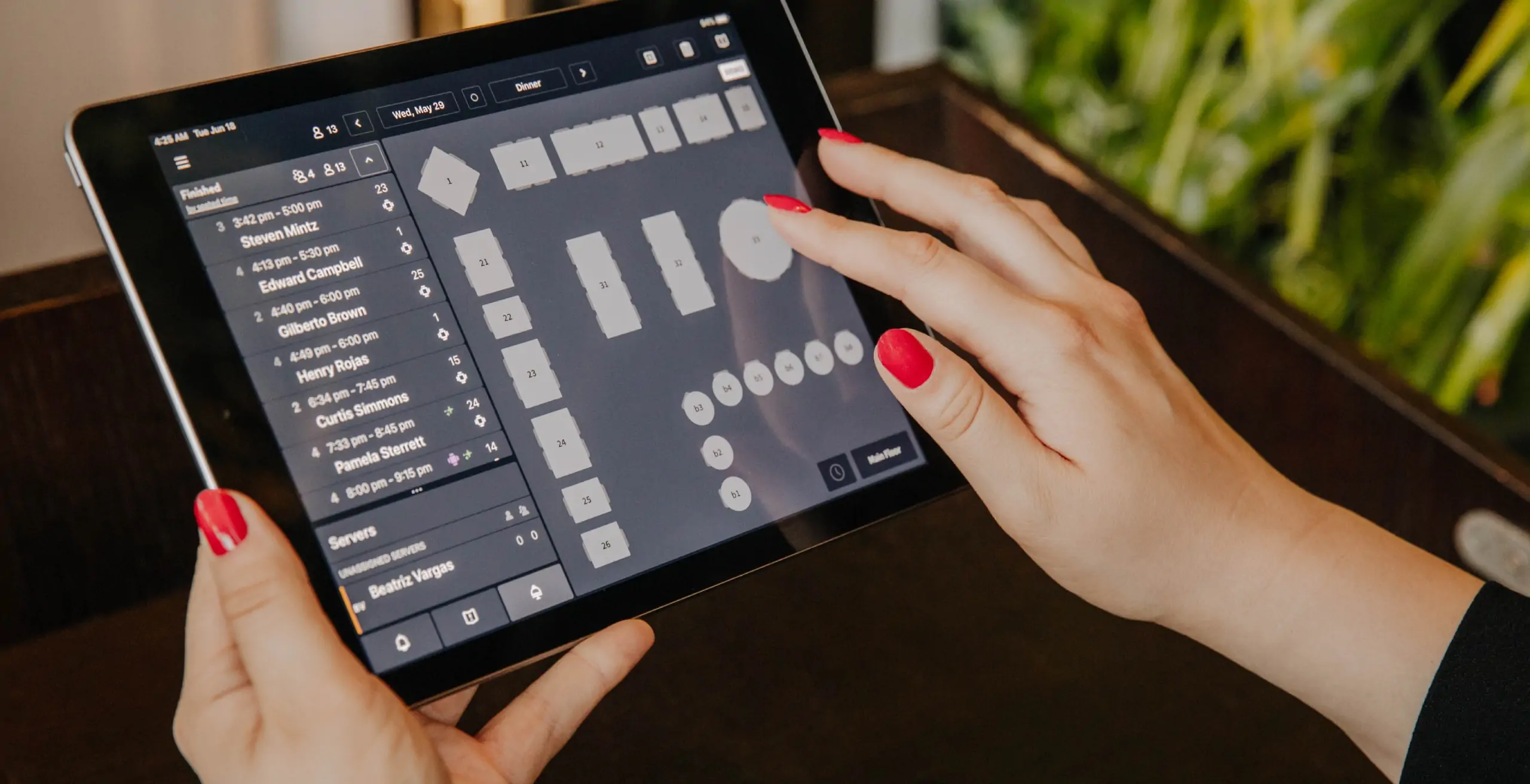 Integración OpenTable + Micros Simphony Gen2