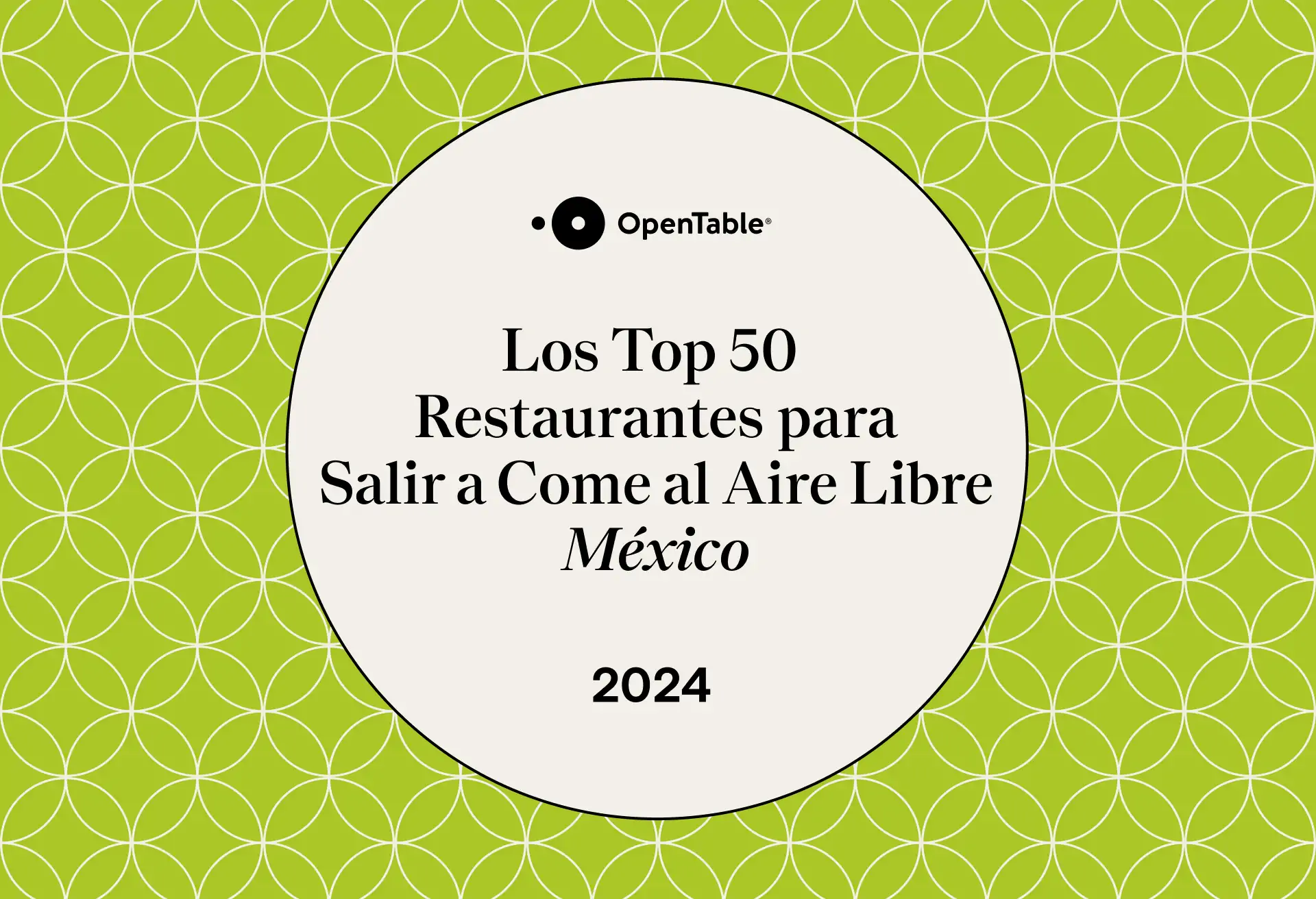 Los Top 50 Restaurantes para Salir a Comer al Aire Libre en México 2024 ...