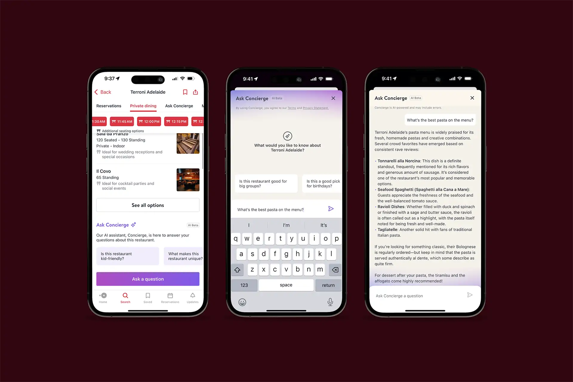 OpenTable’s AI Concierge: Helping turn guest questions into restaurant ...